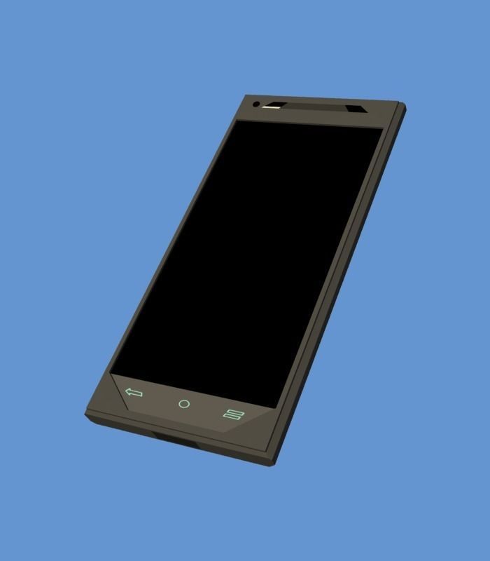 Mobile Phone Low Poly free VR / AR / low-poly 3D model | CGTrader