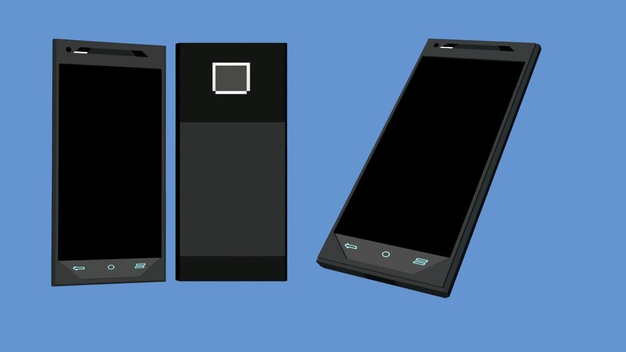 Mobile Phone Low Poly free VR / AR / low-poly 3D model | CGTrader