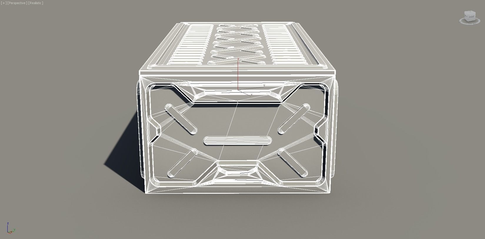 Sci-fi high-poly collection metal box 3D model | CGTrader