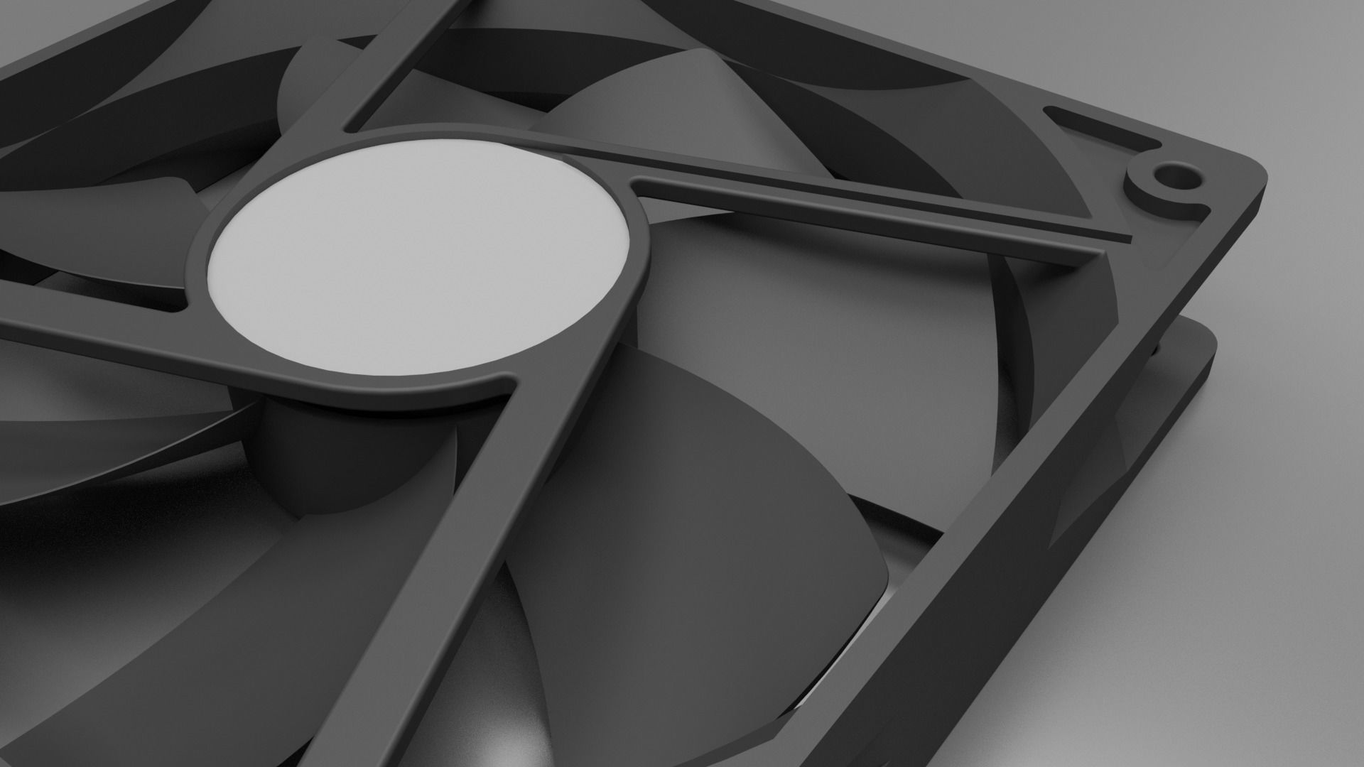 PC Case CPU Fan 3D model | CGTrader