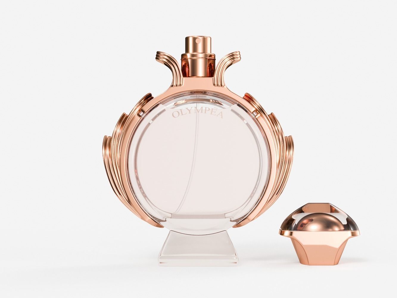 Paco Rabanne Olympea Perfume 3D model | CGTrader