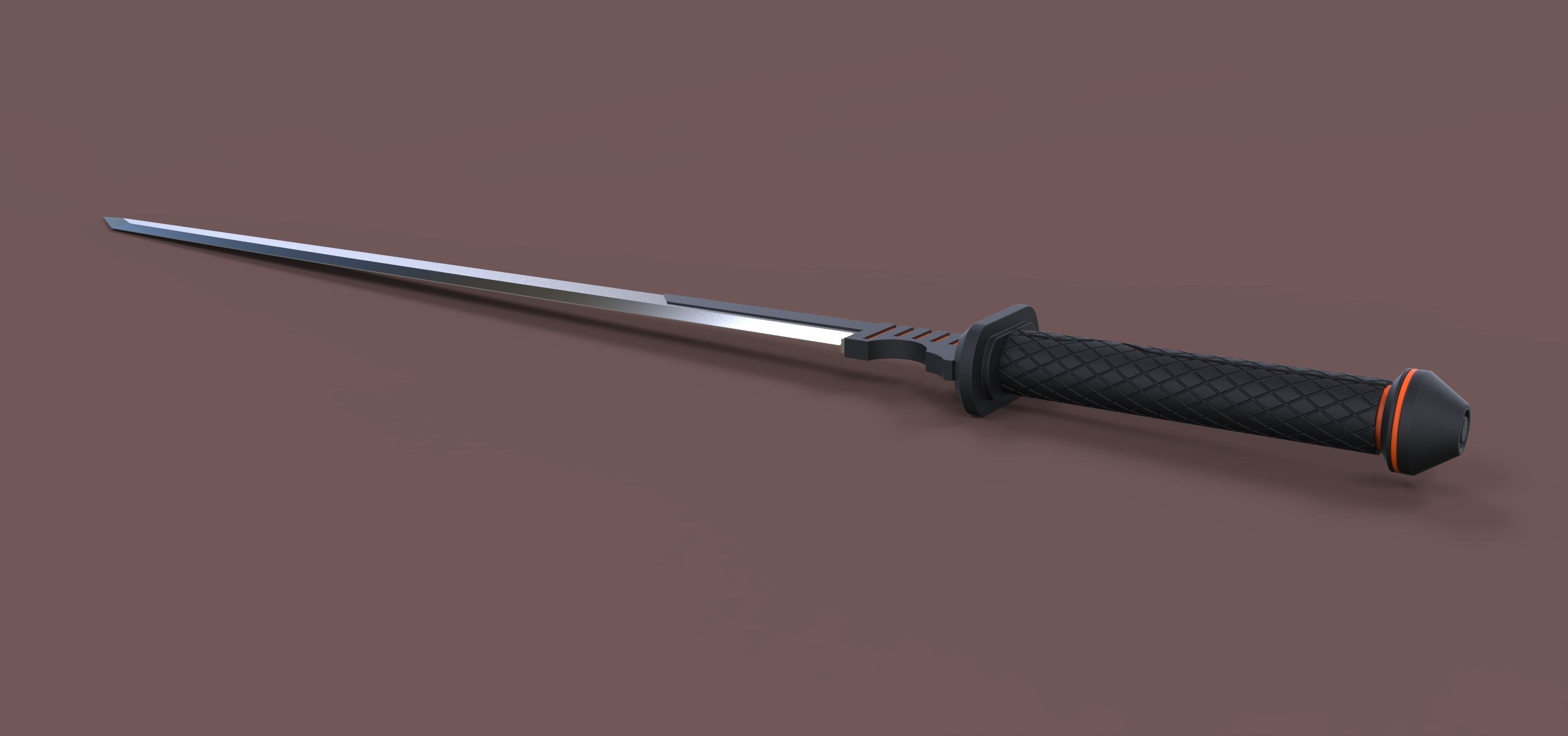 Sword of Deathstroke 3D model | CGTrader