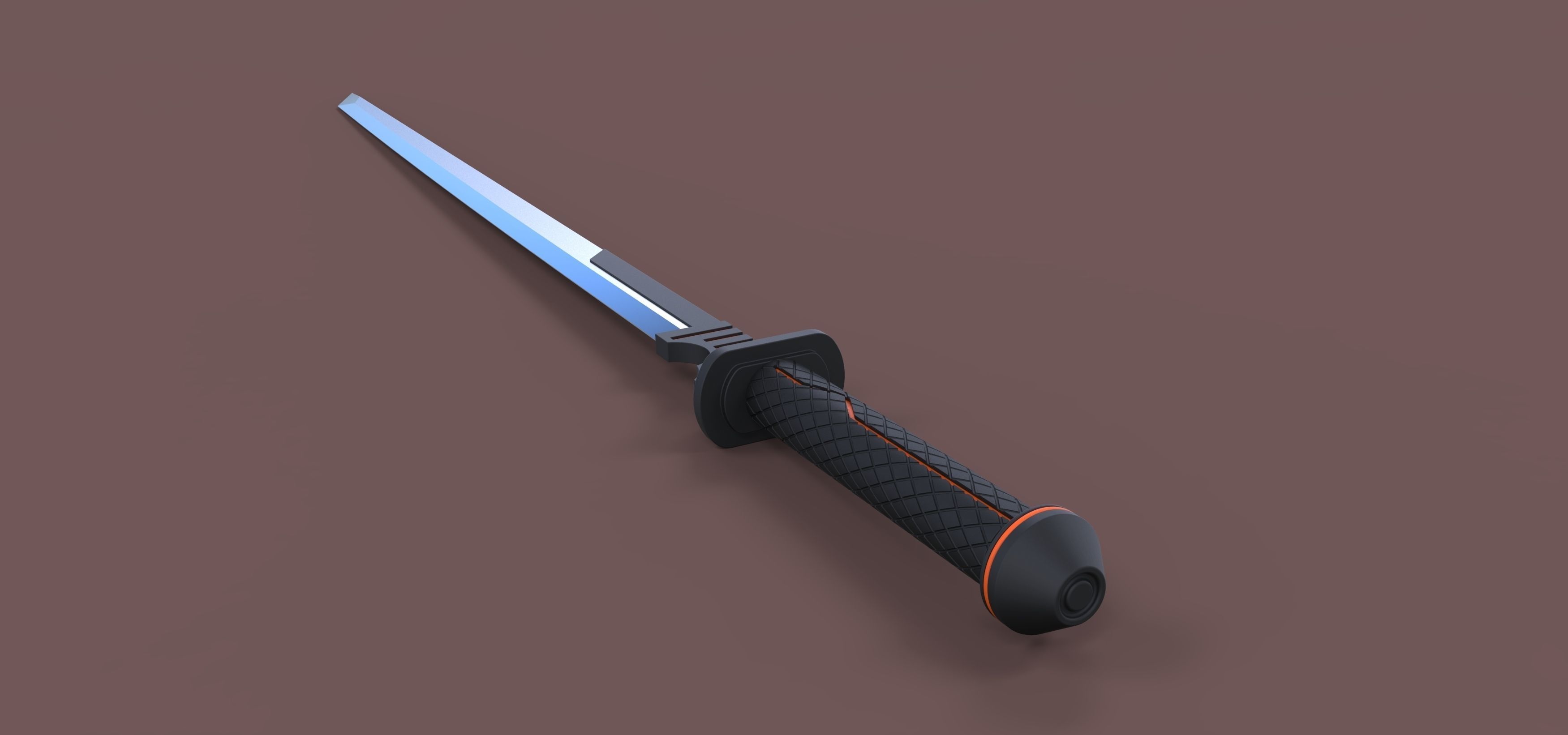 Sword of Deathstroke 3D model | CGTrader