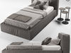FLEXTEAM SLIM ONE bed single 3D model | CGTrader