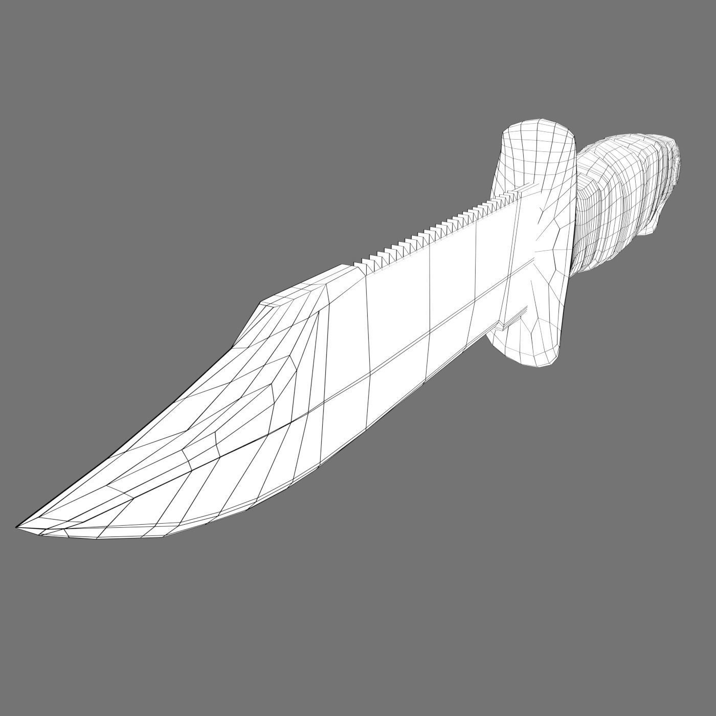 Air Force Survival Knife 3D model | CGTrader