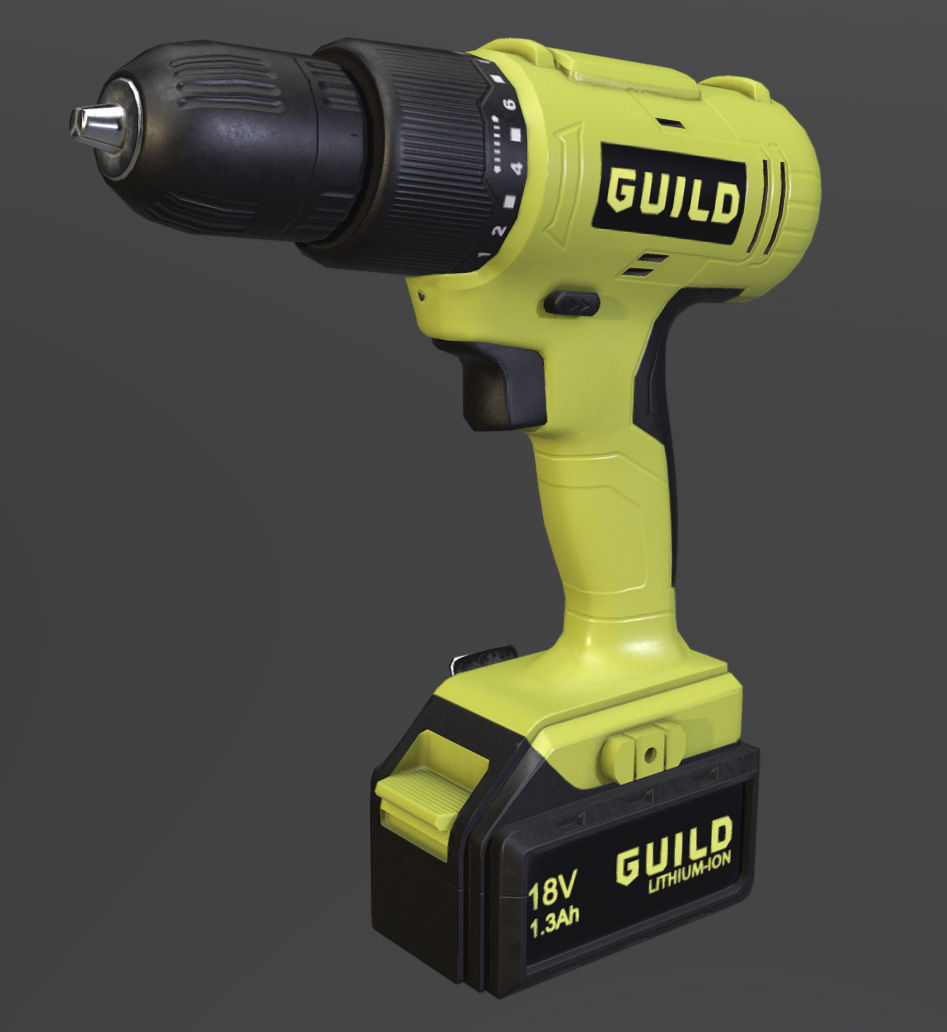 3D model Guild Drill VR / AR / low-poly | CGTrader