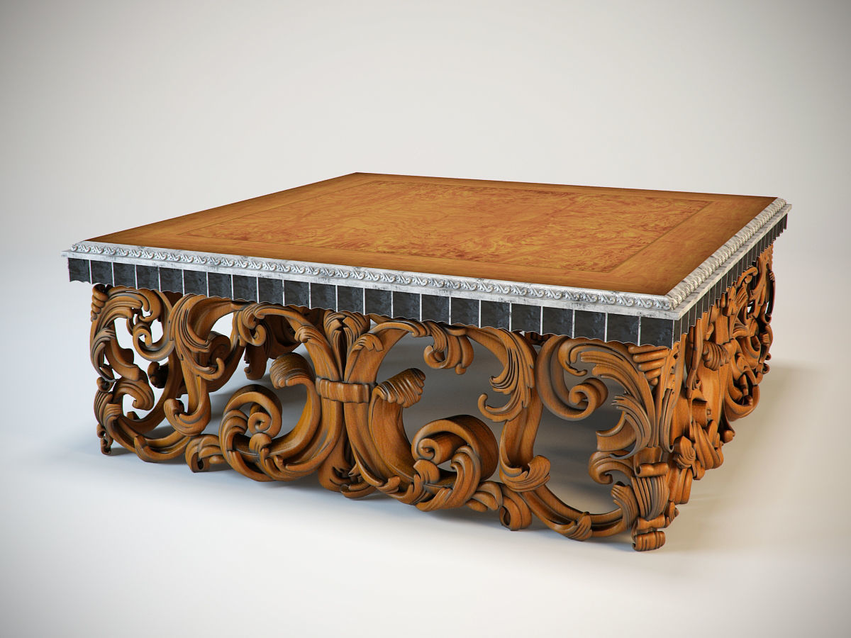 Jumbo Collection MAN-76 table 3D model | CGTrader