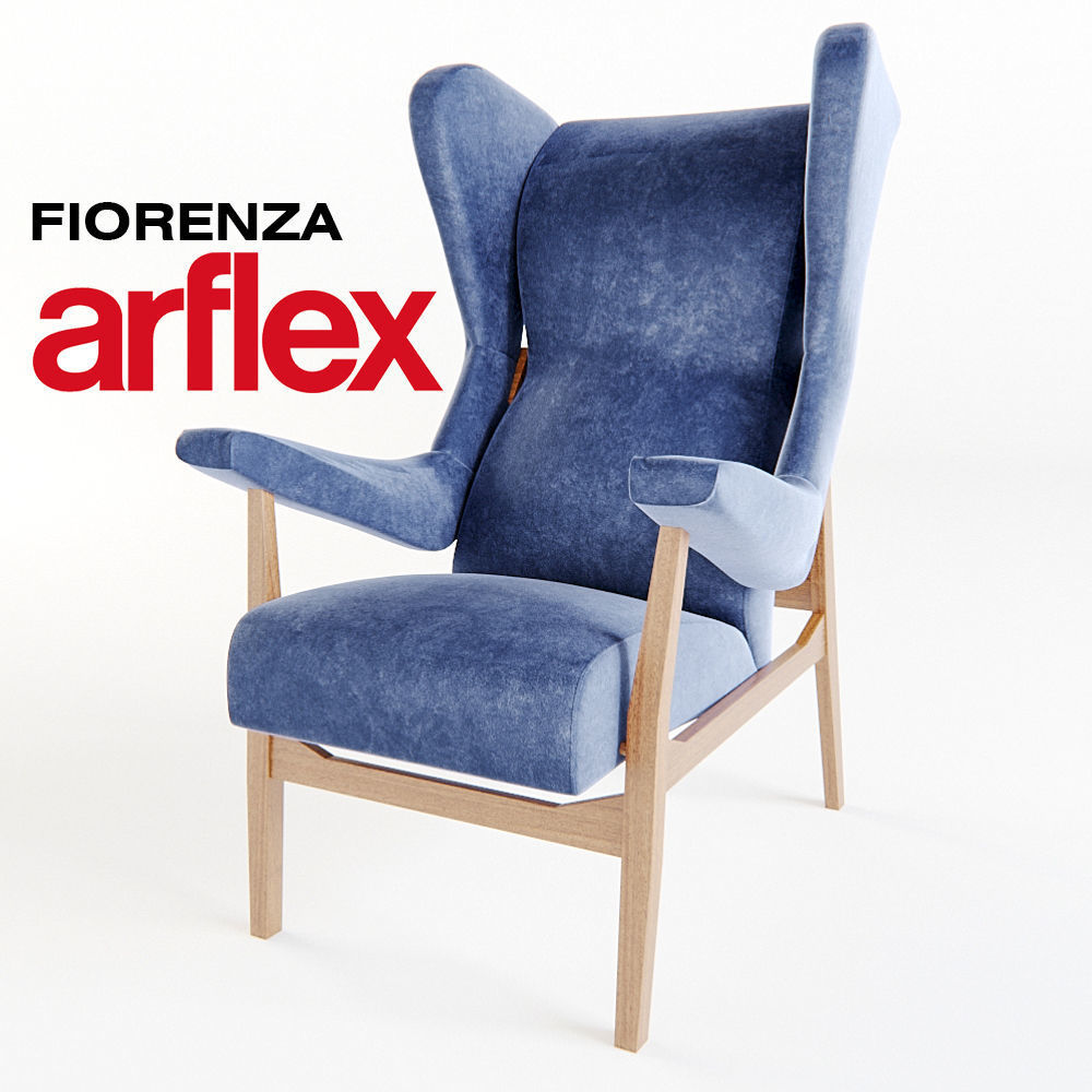 Arflex - Fiorenza Armchair 3D model | CGTrader