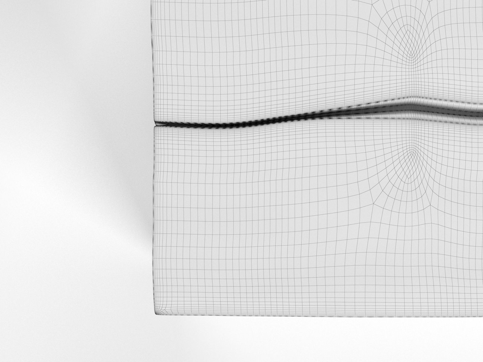 Rectangular Log Coffee Table 3D model | CGTrader