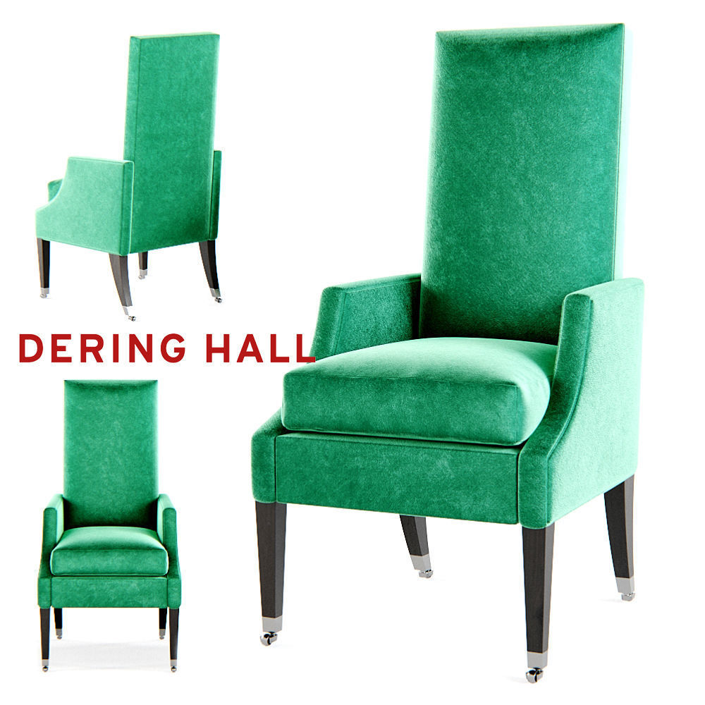 Dering Hall Reclining Dinner Chair 3D model | CGTrader