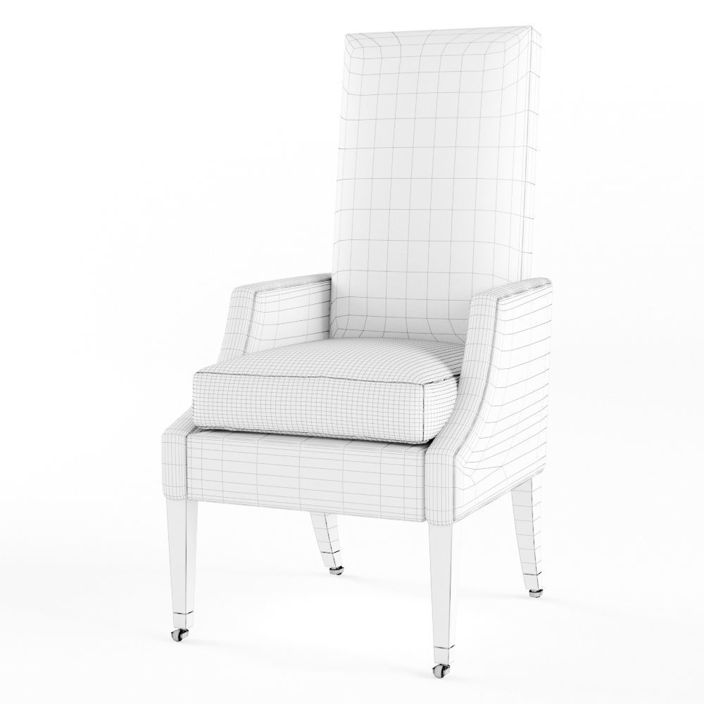 Dering Hall Reclining Dinner Chair 3D model | CGTrader