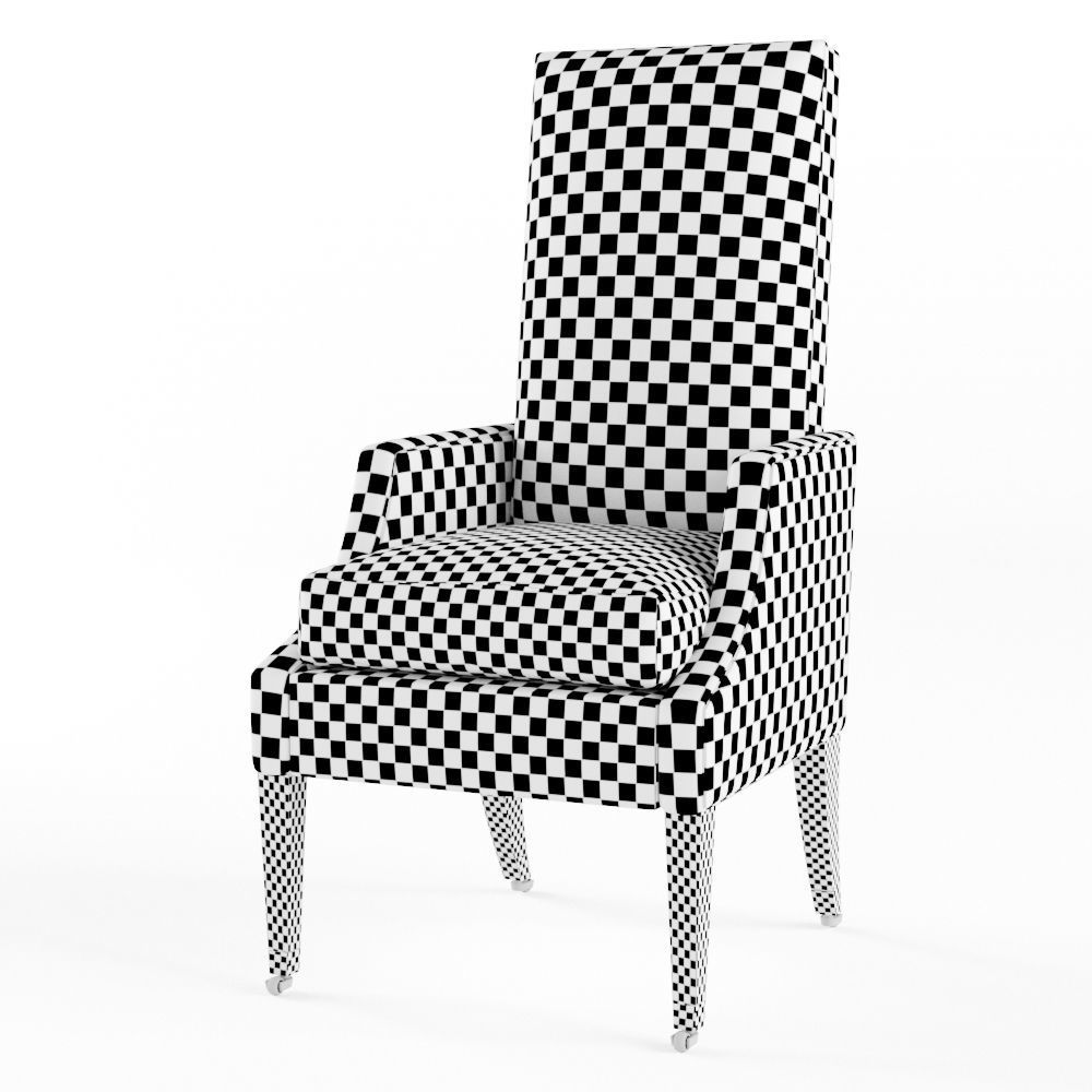 Dering Hall Reclining Dinner Chair 3D model | CGTrader
