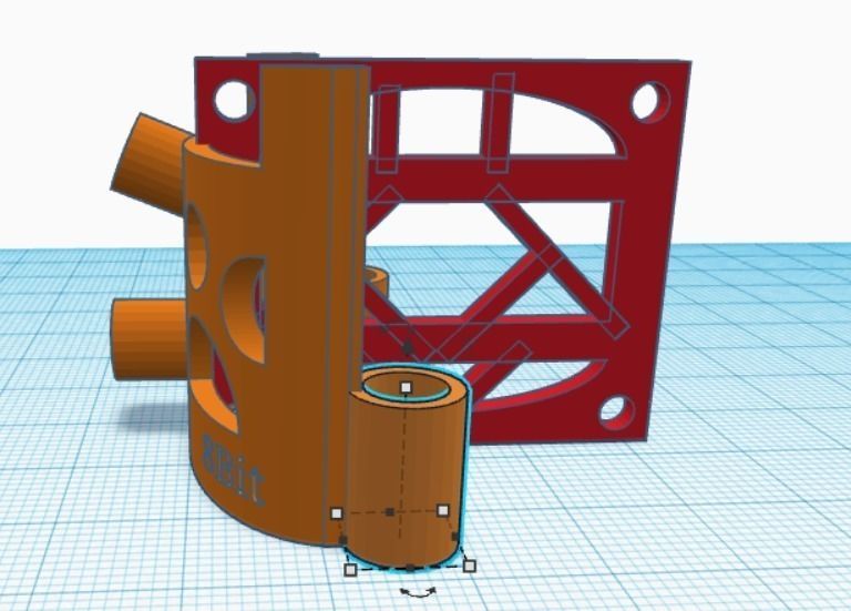 Wizard 220x Communications Dock 34mm Standoff STANDARD 3D model 3D ...