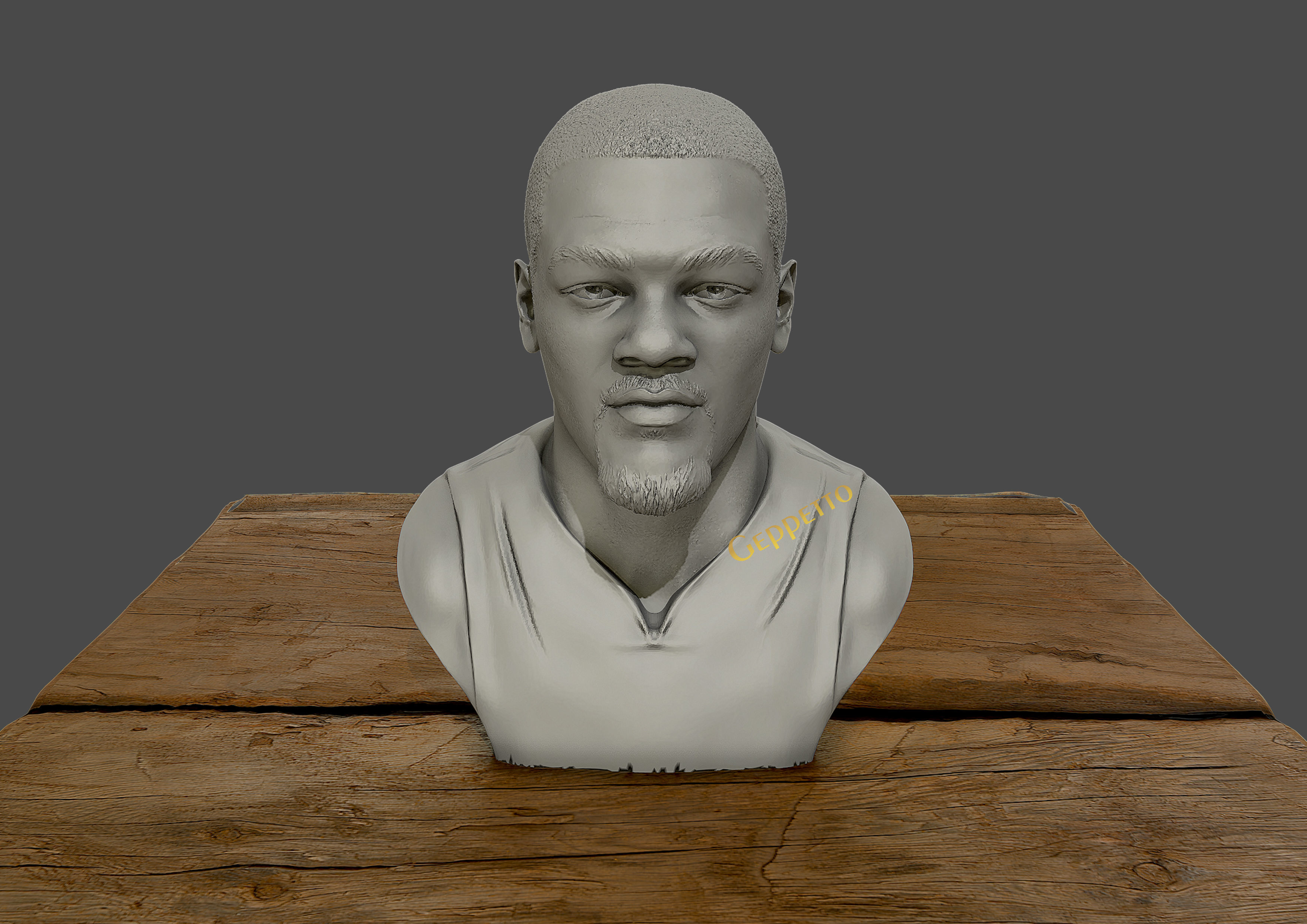 Kevin Durant 3D sculpture printable model 3D model 3D printable | CGTrader