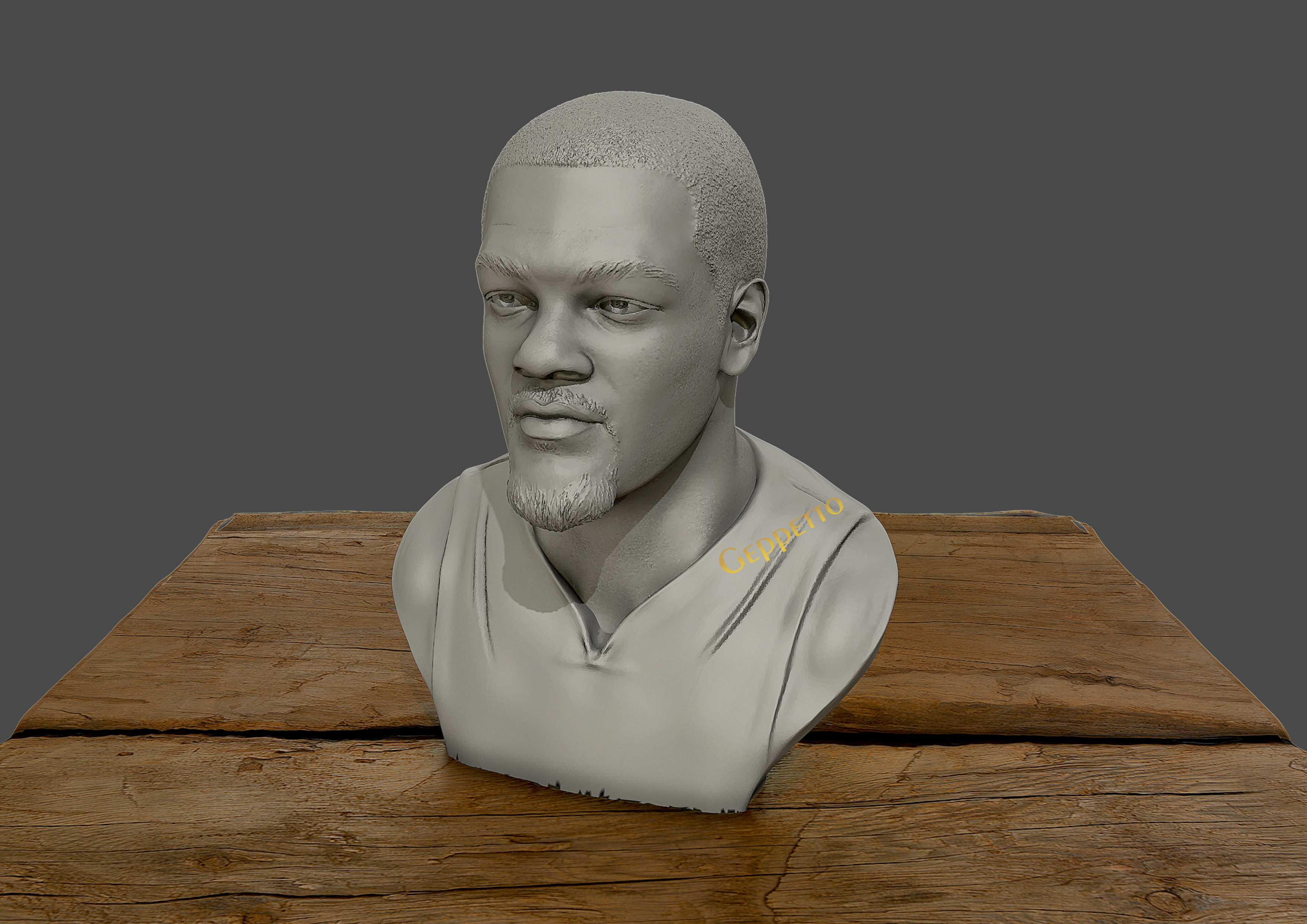 Kevin Durant 3D sculpture printable model 3D model 3D printable | CGTrader