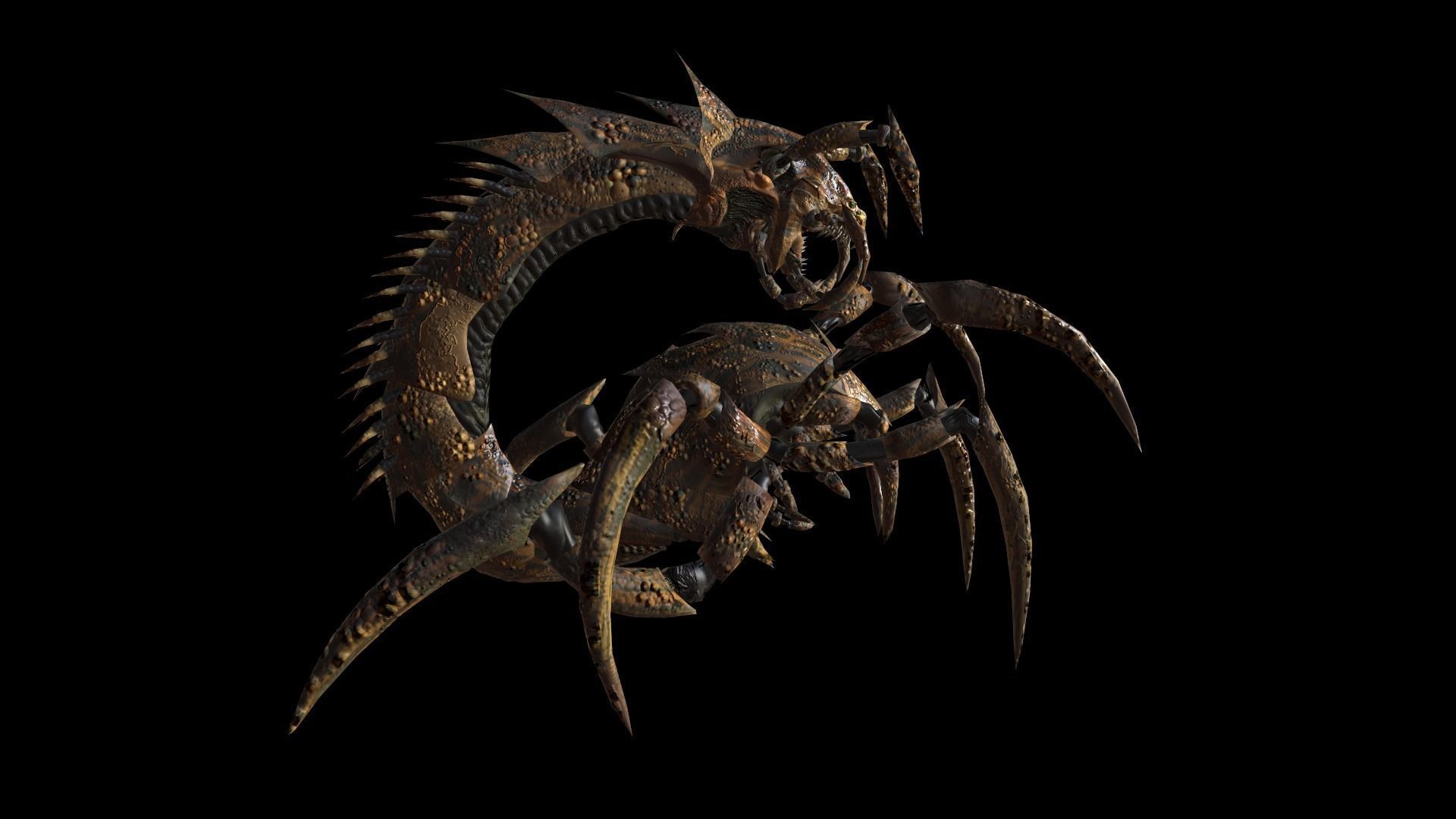 3D model Nightmare Beetle 2 VR / AR / low-poly rigged animated | CGTrader