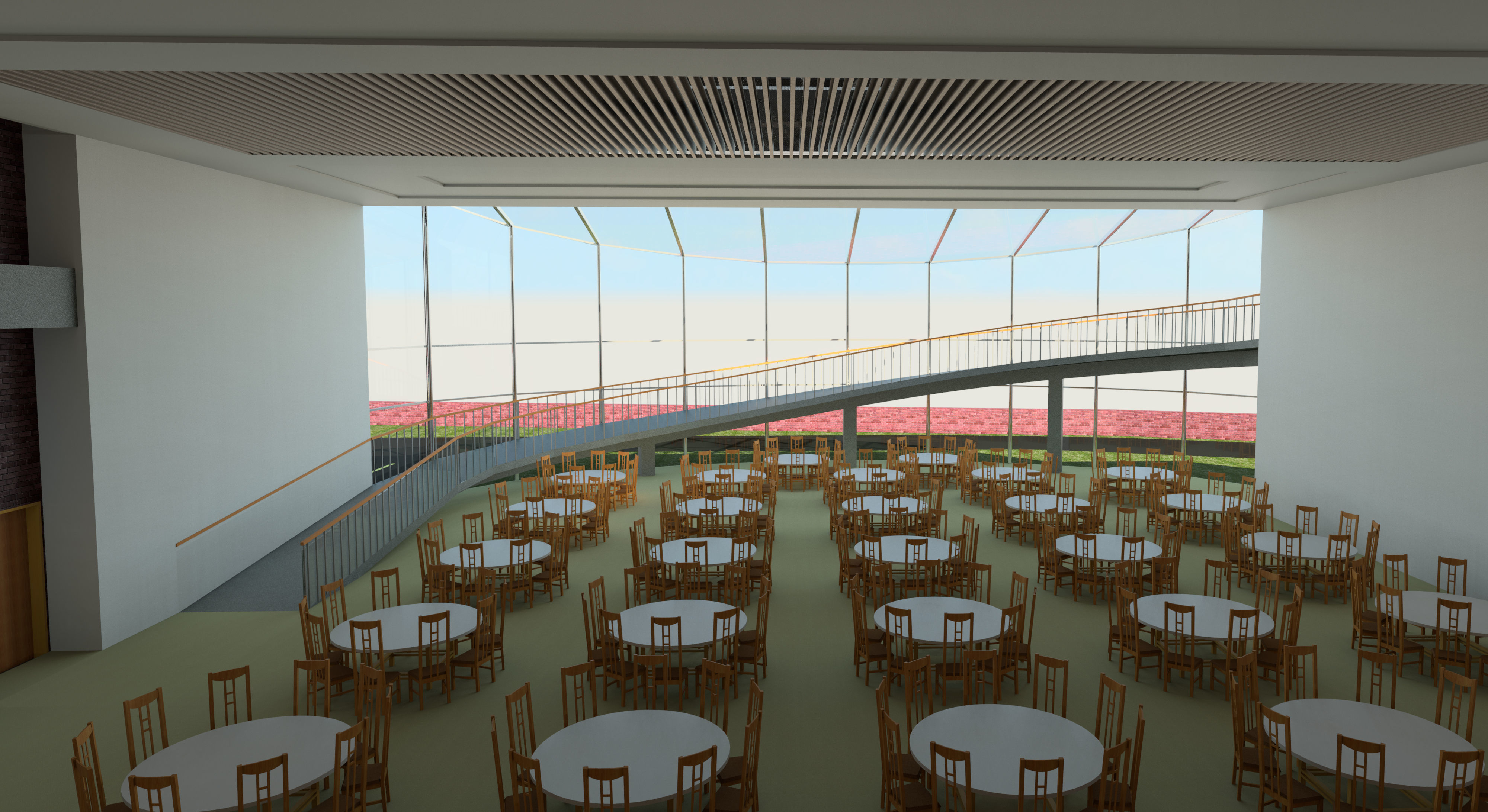 Wedding Hall Project Revit Model 3D model | CGTrader