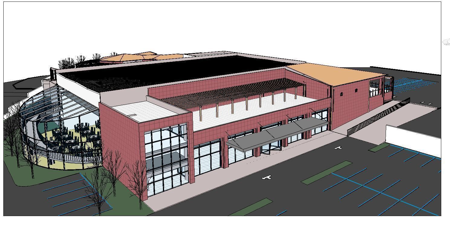 Wedding Hall Project Revit Model 3D model | CGTrader