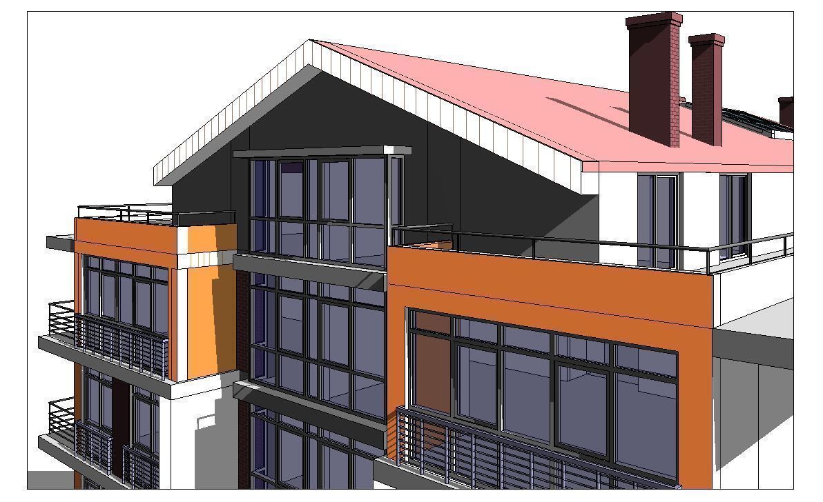 Building Design Apartment High Detail Model Revit 3D model | CGTrader