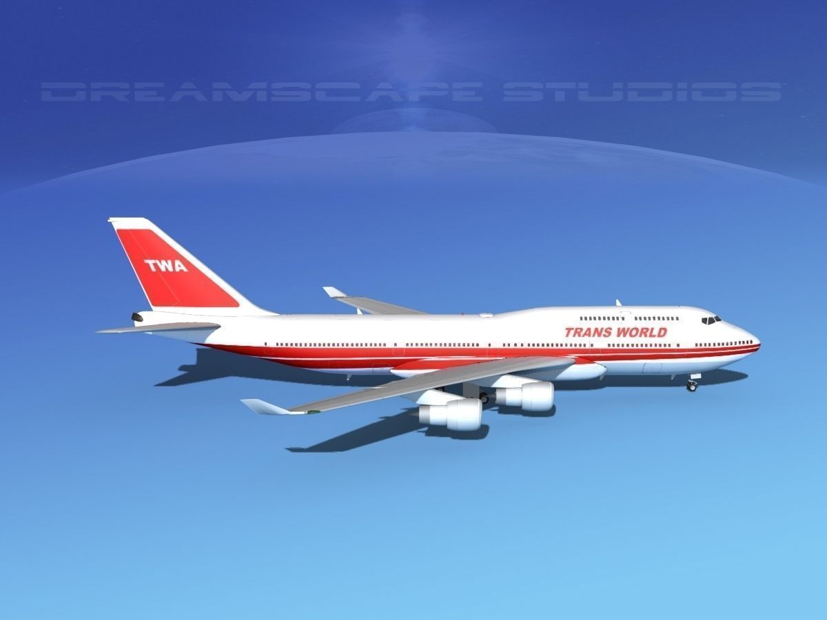 Boeing 747-400 TWA 1
