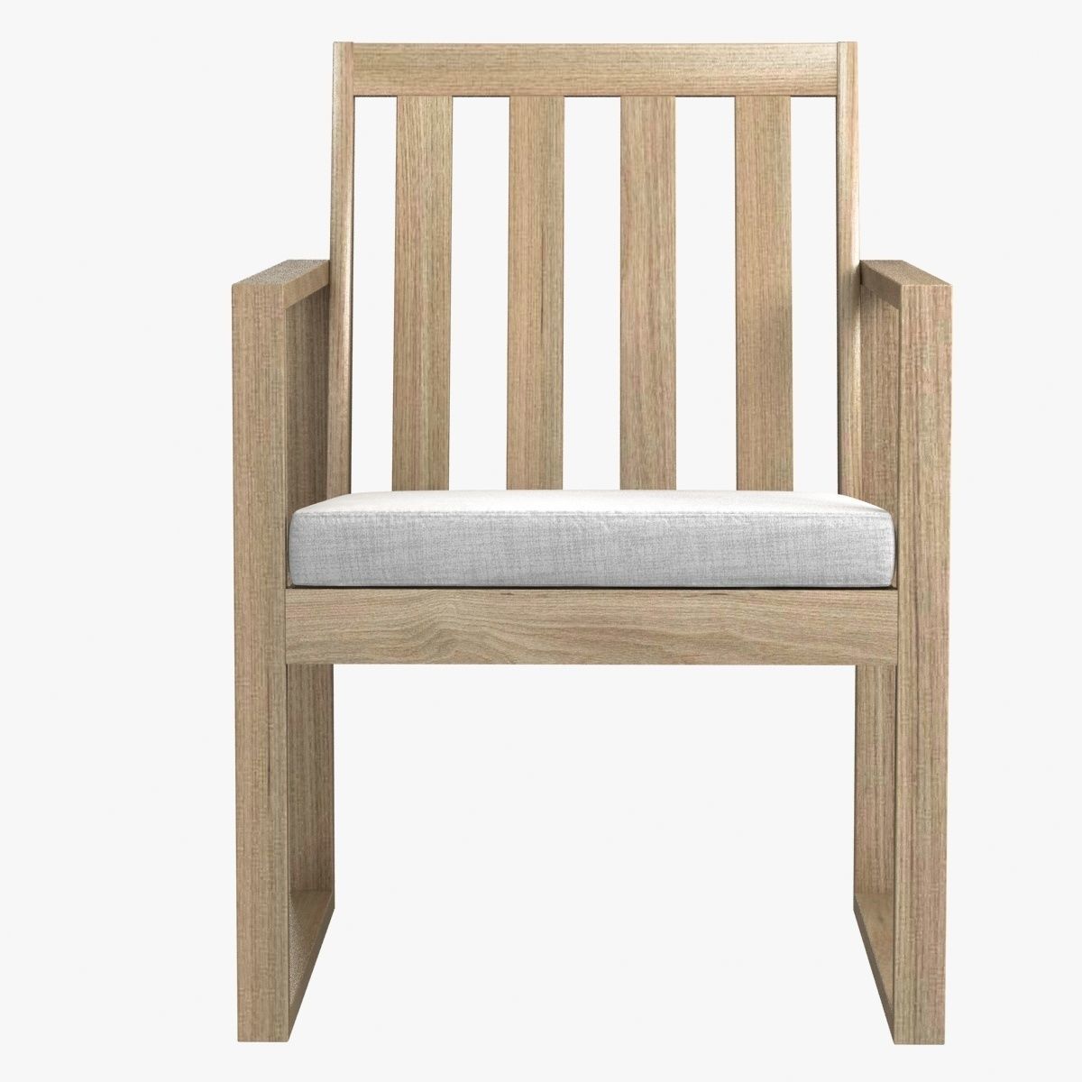 Sutherland Poolside Dining Arm Chair 3D model | CGTrader