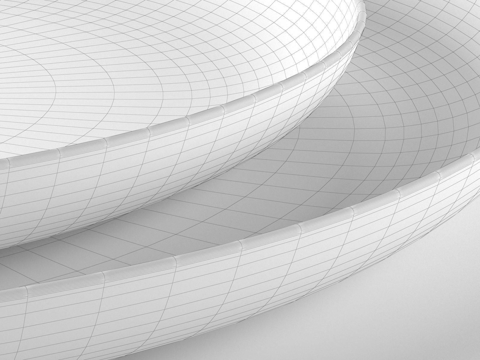 Shallow Plates 3D model | CGTrader