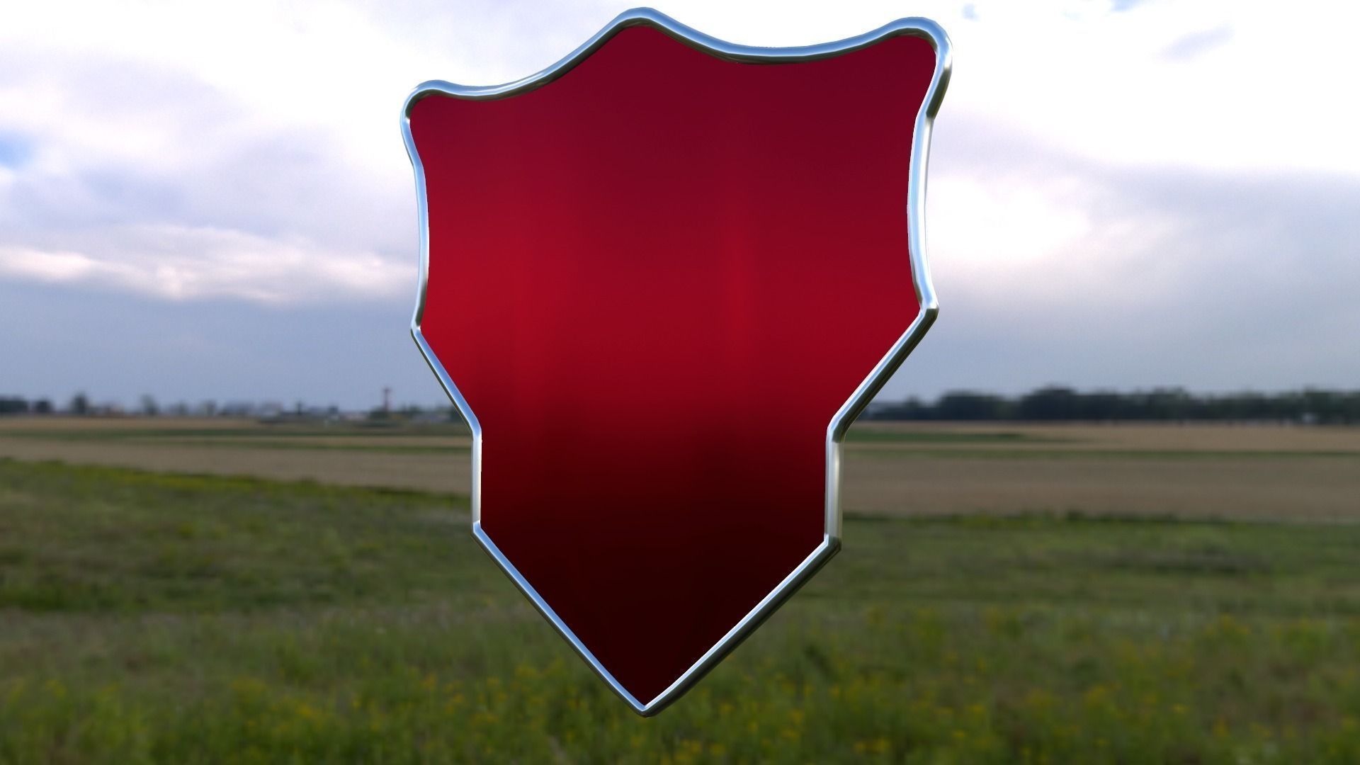 Basic Shield free 3D model | CGTrader