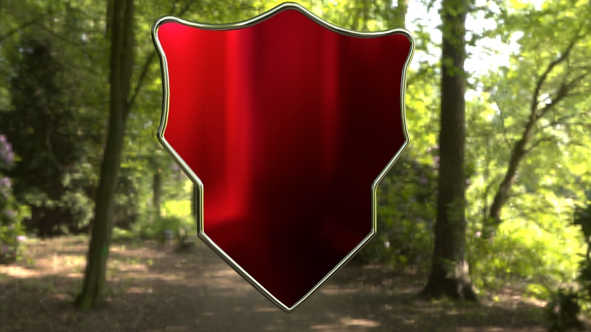 Basic Shield free 3D model | CGTrader