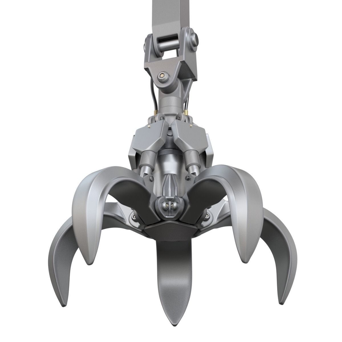 Industrial Hydromechanical Claw 3D model | CGTrader