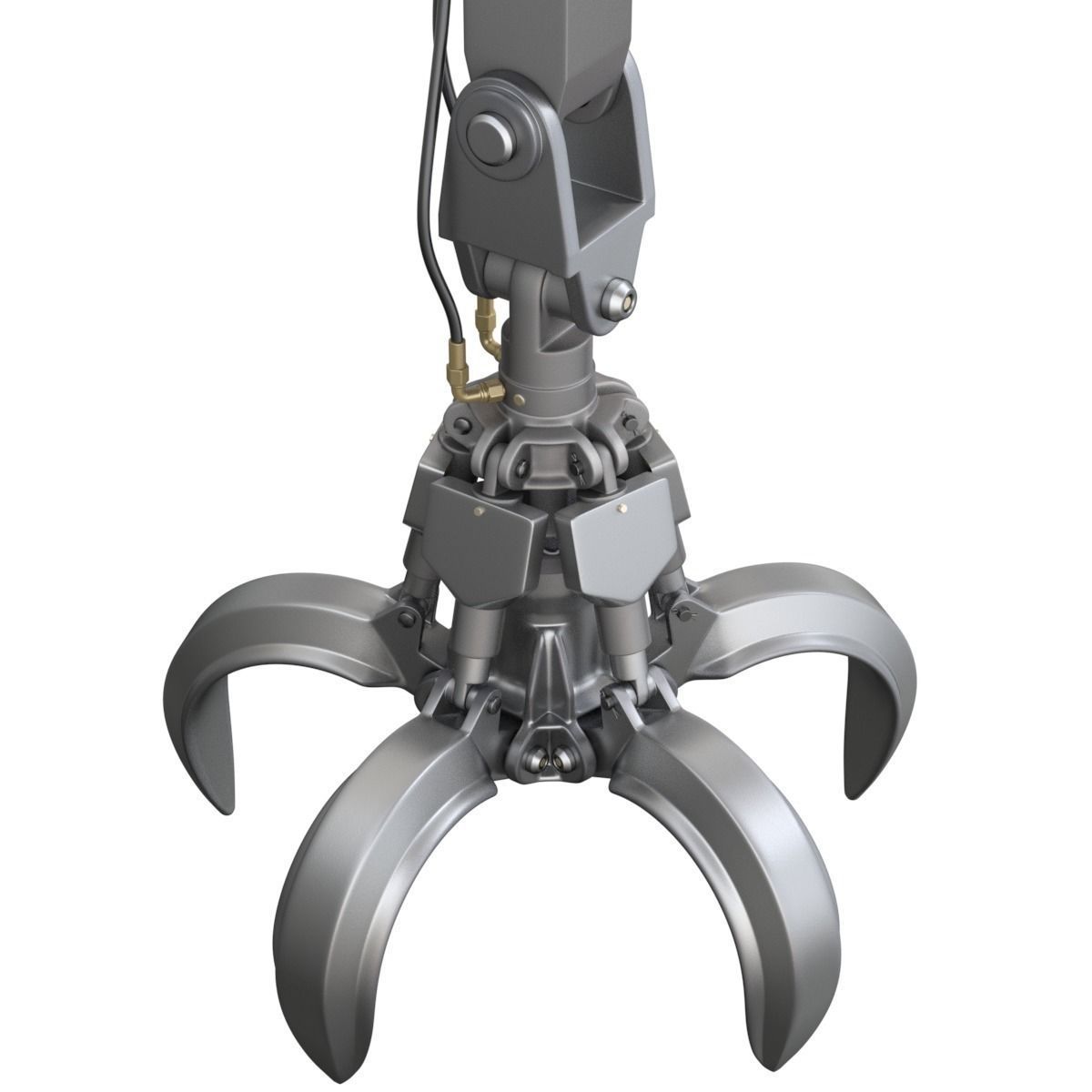 Industrial Hydromechanical Claw 3D model | CGTrader
