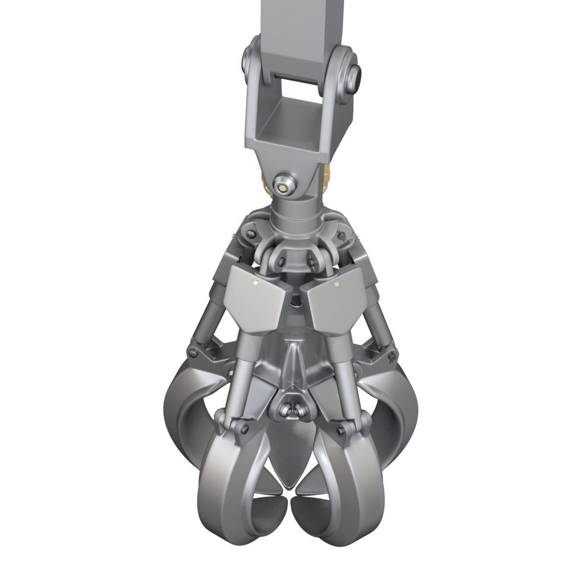 Industrial Hydromechanical Claw 3D model | CGTrader