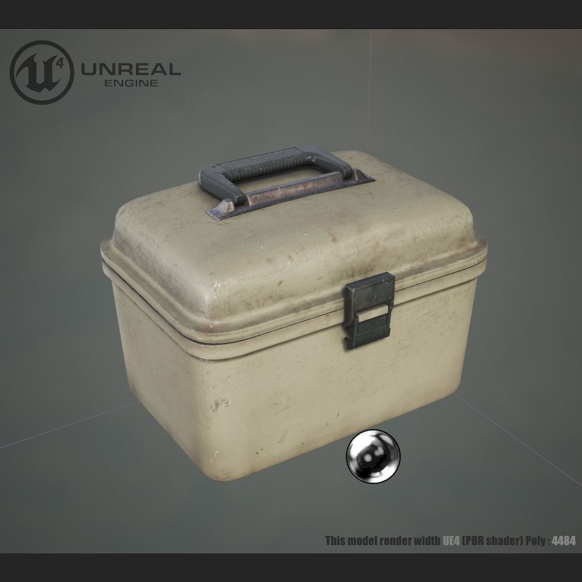 3D model Plastic Tool Box VR / AR / low-poly | CGTrader