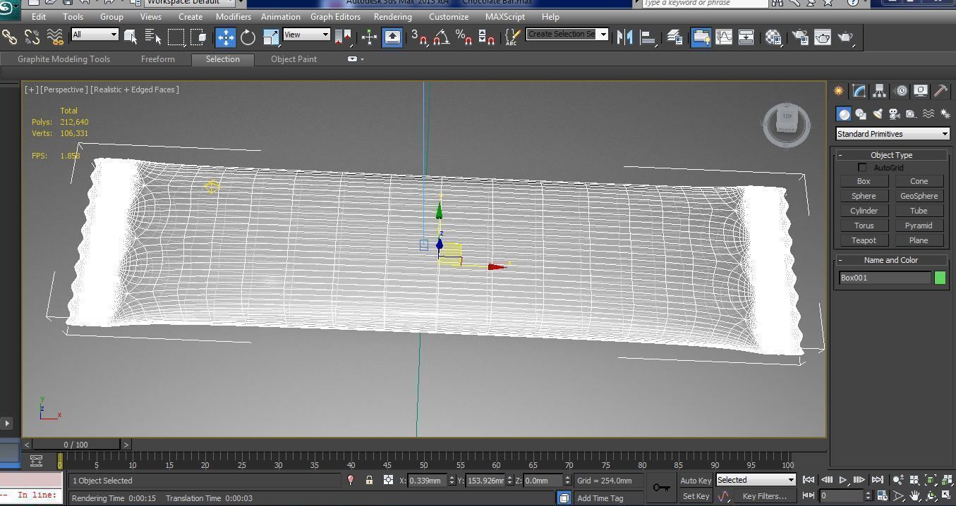 Chocolate Packet 3D model | CGTrader