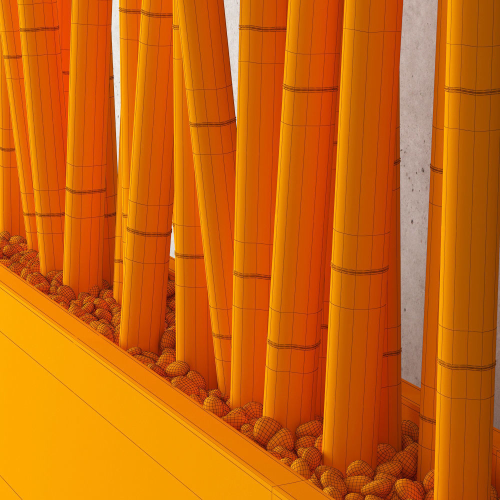 Bamboo decor two Awie Divider 3D model | CGTrader