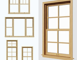 Sliding window 3D Models | CGTrader