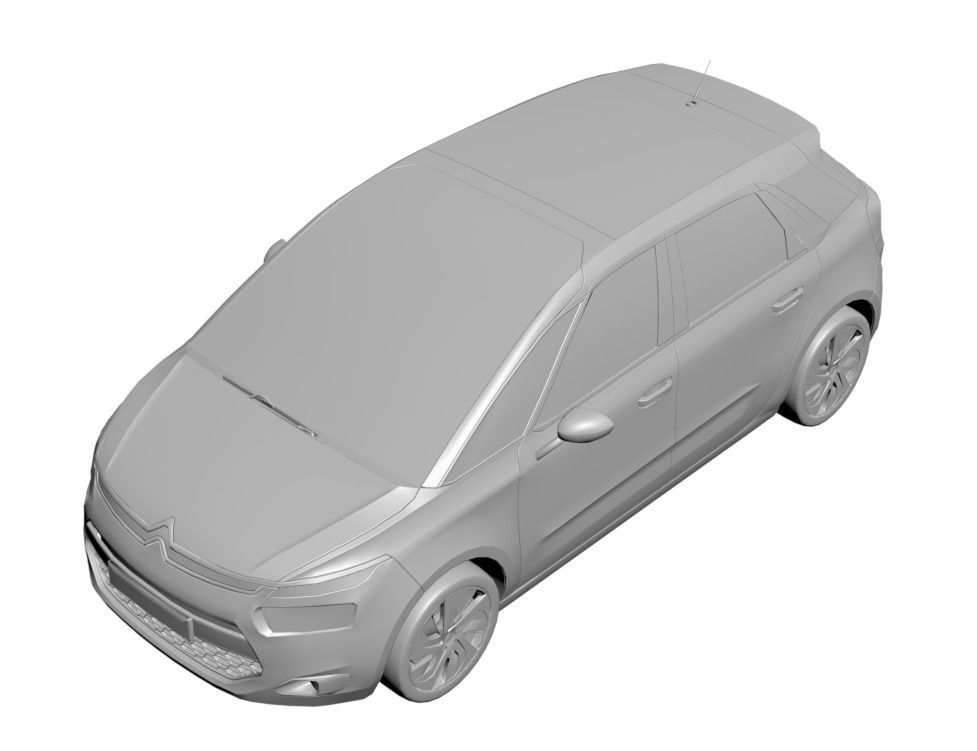 Small city hatchback car 3D model | CGTrader