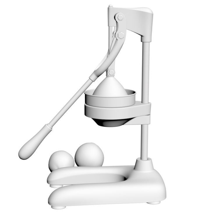 Manual juicer 3D model | CGTrader