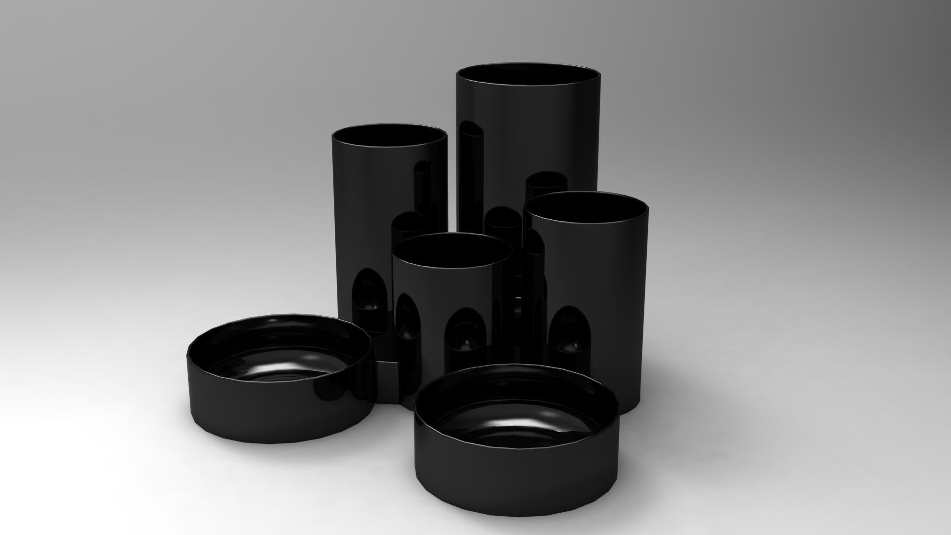 Desk Tidy 3D model 3D printable | CGTrader