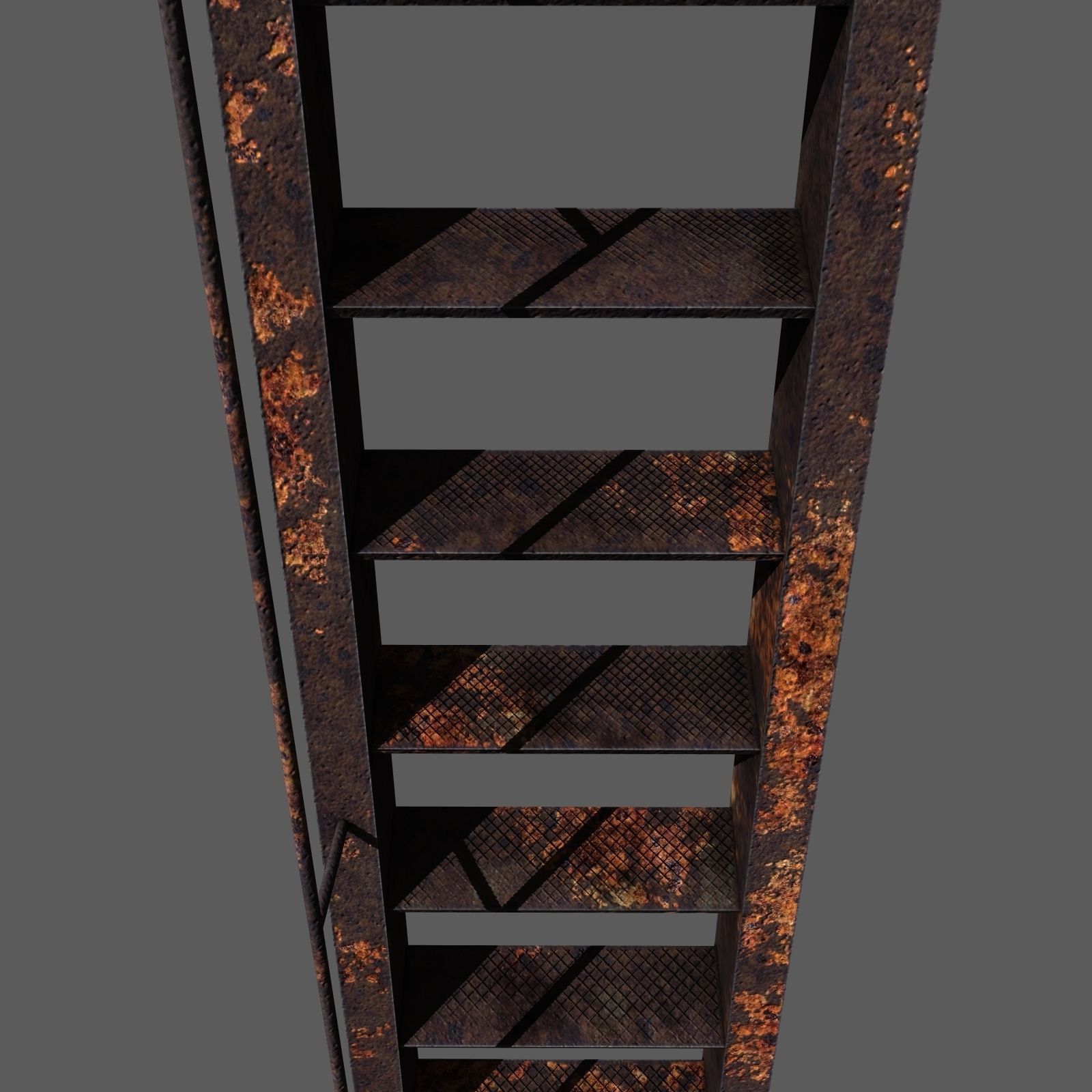 Rust ladder free VR / AR / low-poly 3D model | CGTrader