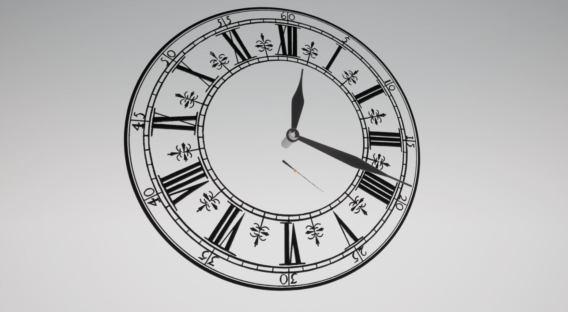 3D model Universal Analogue Clock - Blueprint for Unreal Engine 4 VR ...