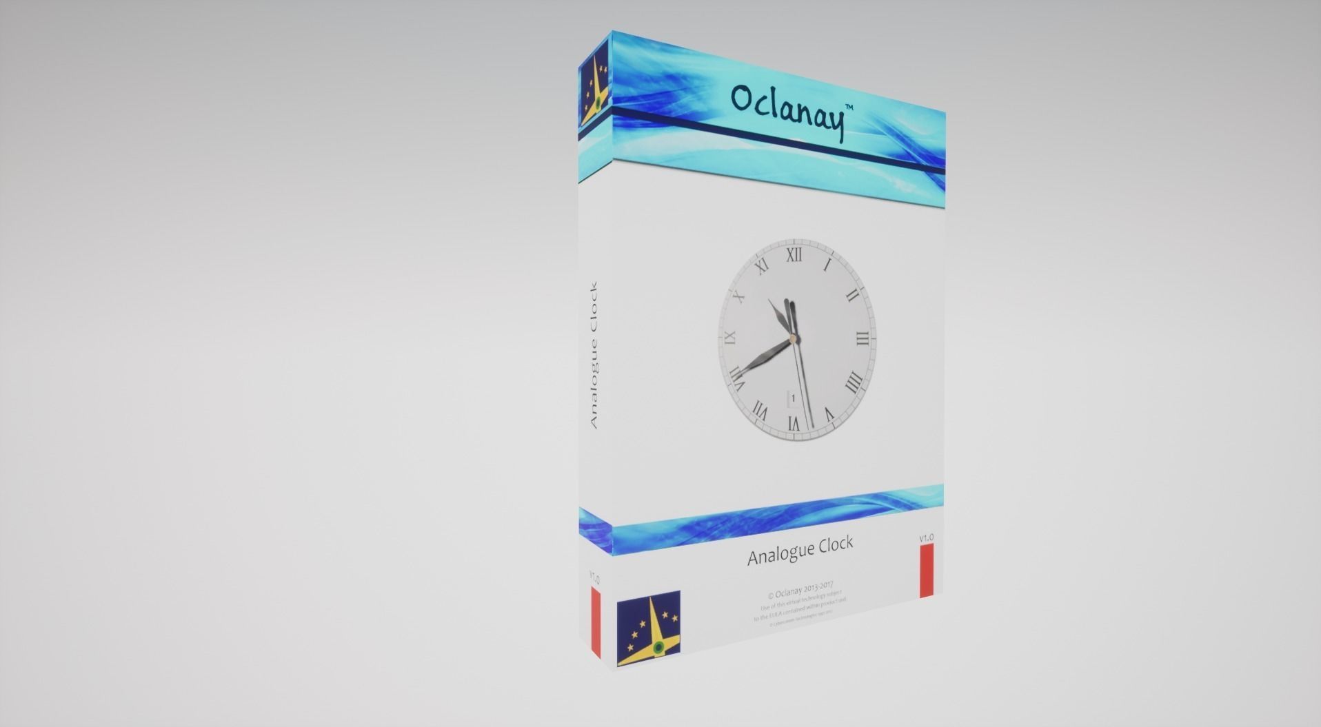 3D model Universal Analogue Clock - Blueprint for Unreal Engine 4 VR ...
