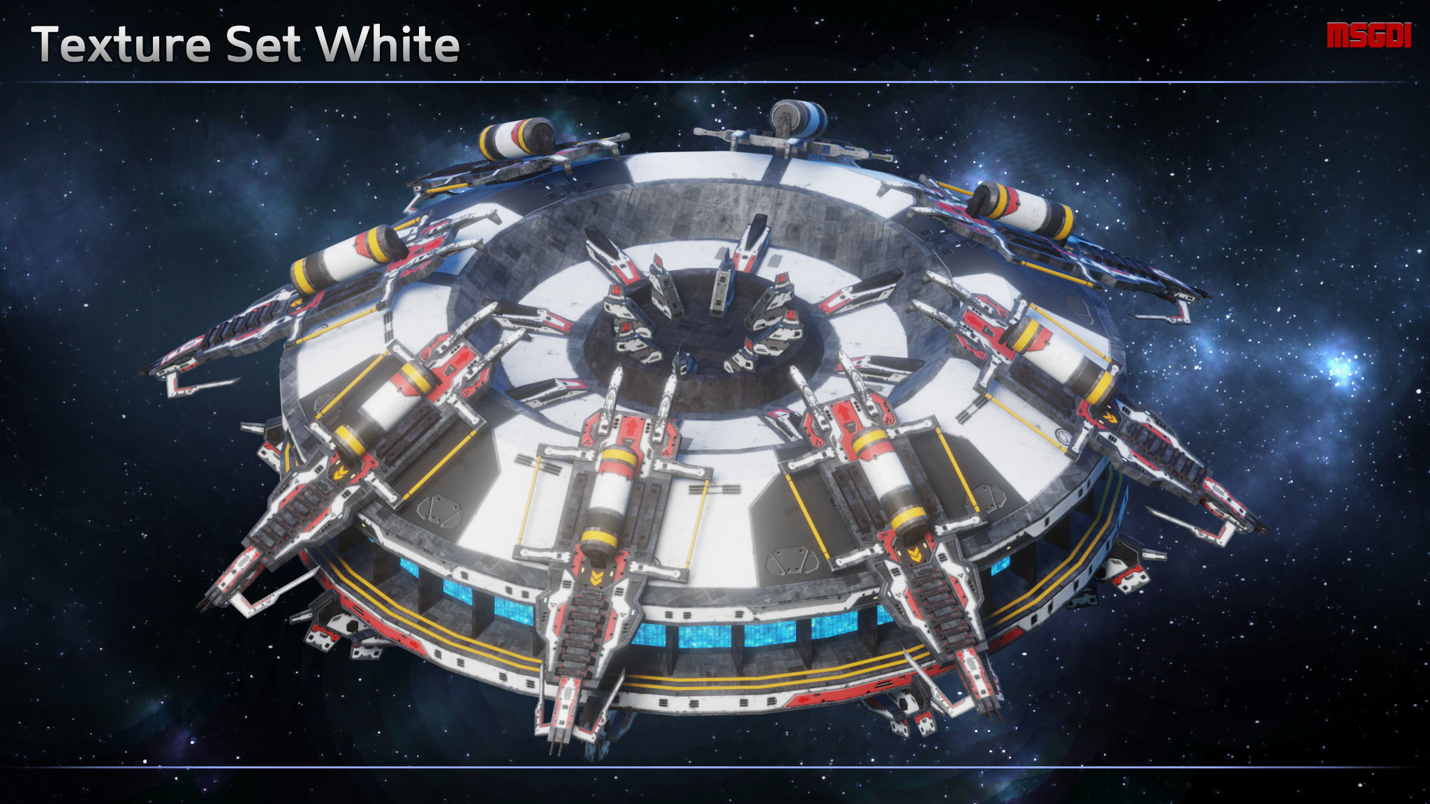 3D model Spaceship Terraformer VR / AR / low-poly | CGTrader