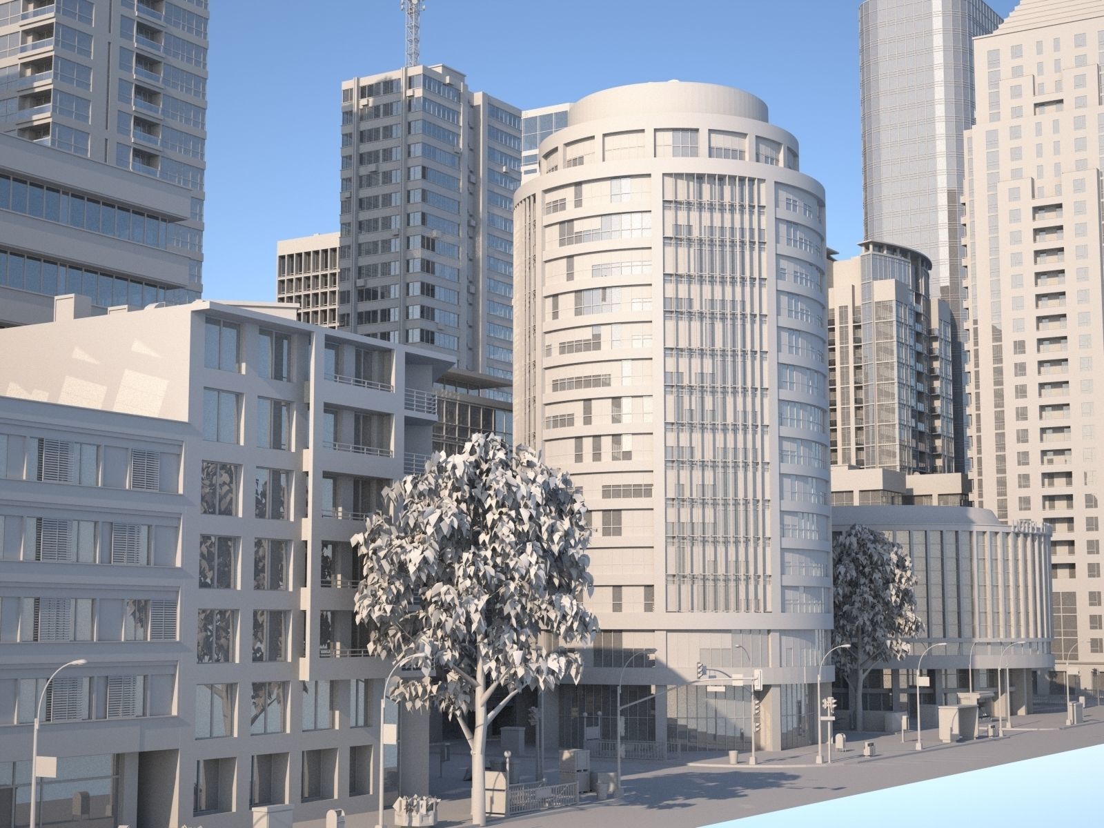 3D model Karton City VR / AR / low-poly | CGTrader