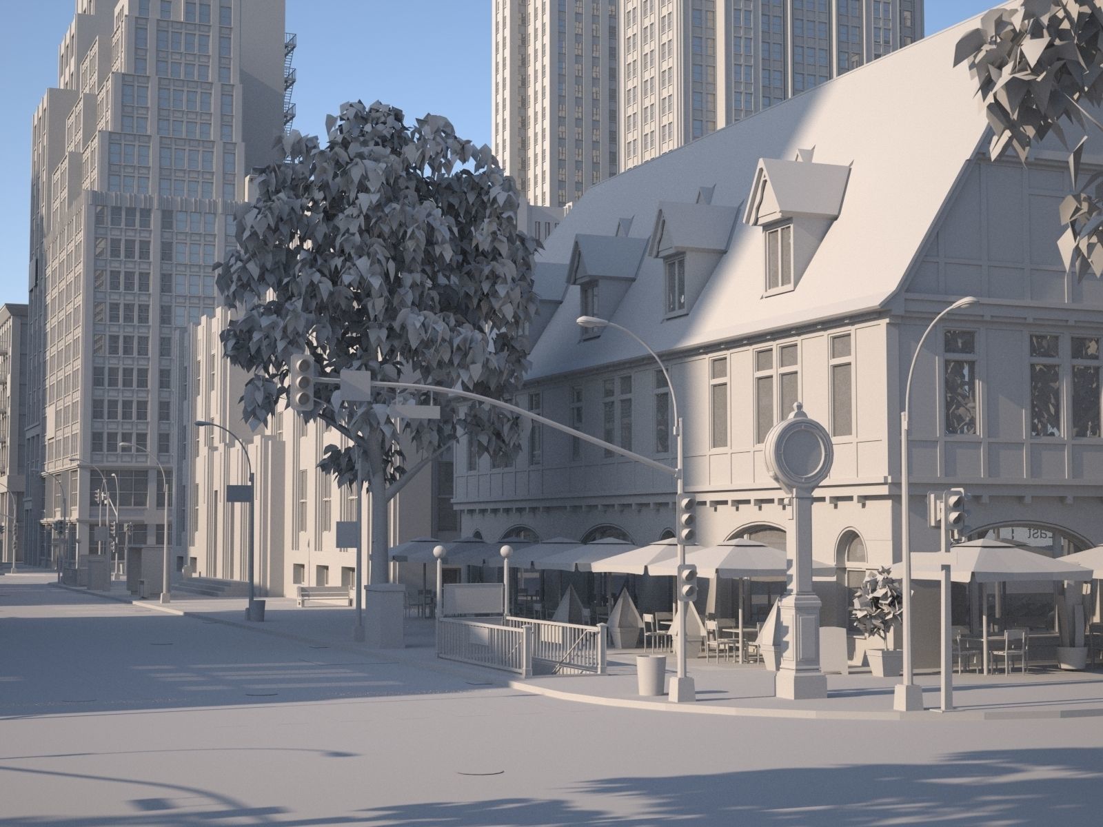 3D model Karton City VR / AR / low-poly | CGTrader