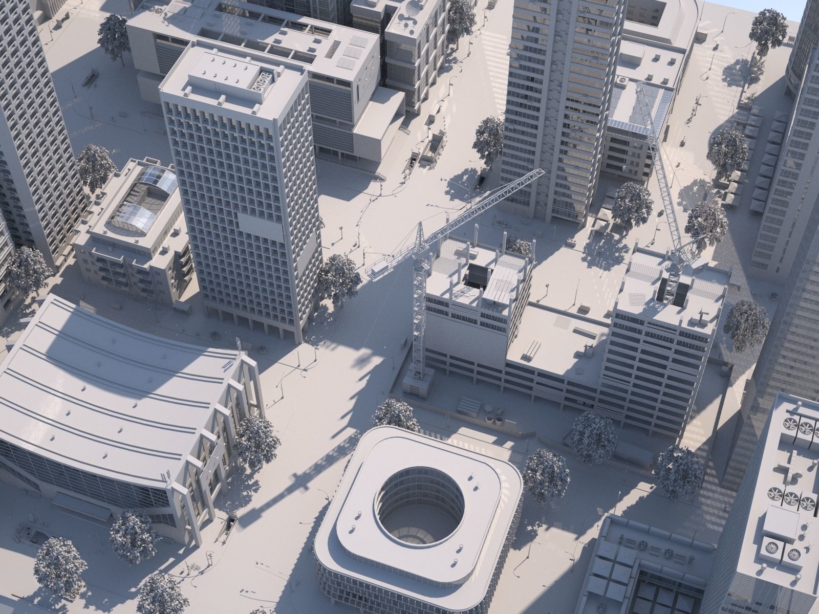 3D model Karton City VR / AR / low-poly | CGTrader