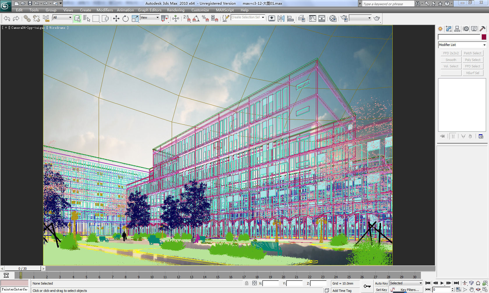 3d model high school 3D Model MAX | CGTrader.com