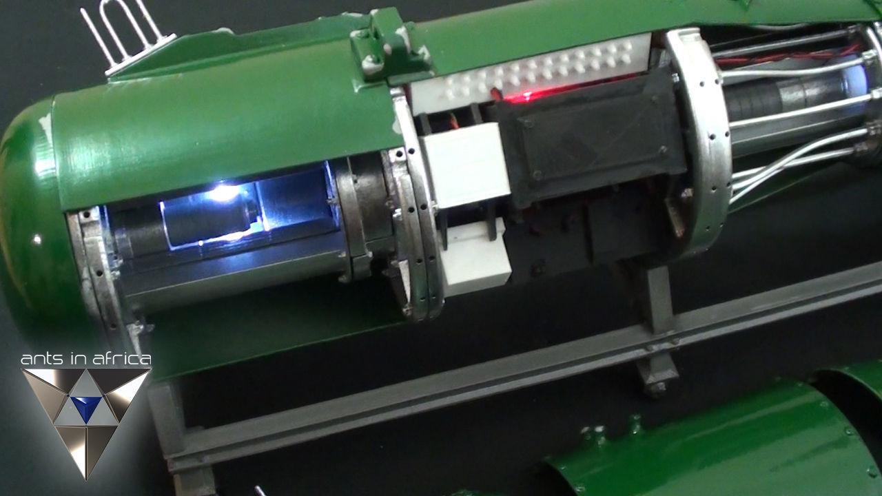 Atomic bomb cutaway scale model 3D model 3D printable | CGTrader