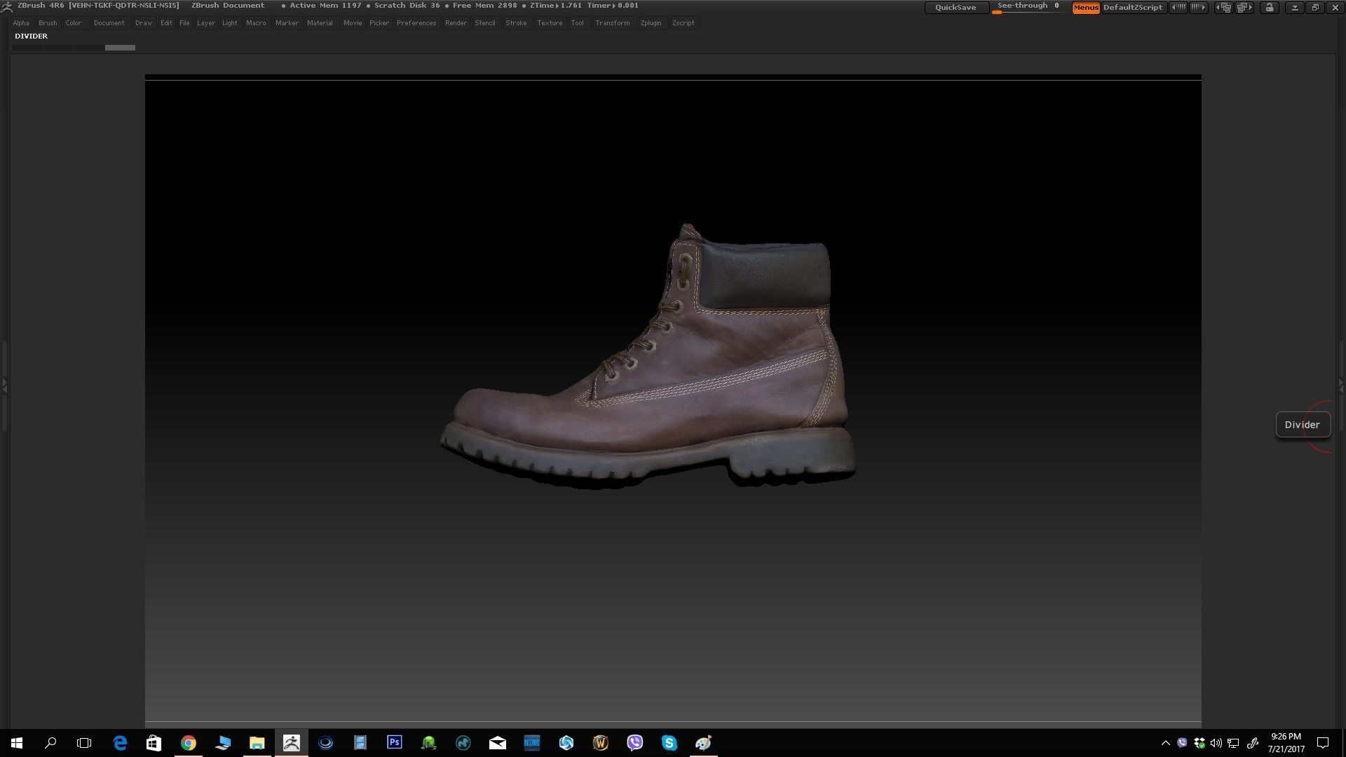 3D model Boot 3D model VR / AR / low-poly | CGTrader