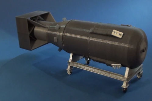 Atomic bomb multi-piece miniature free 3D model 3D printable | CGTrader