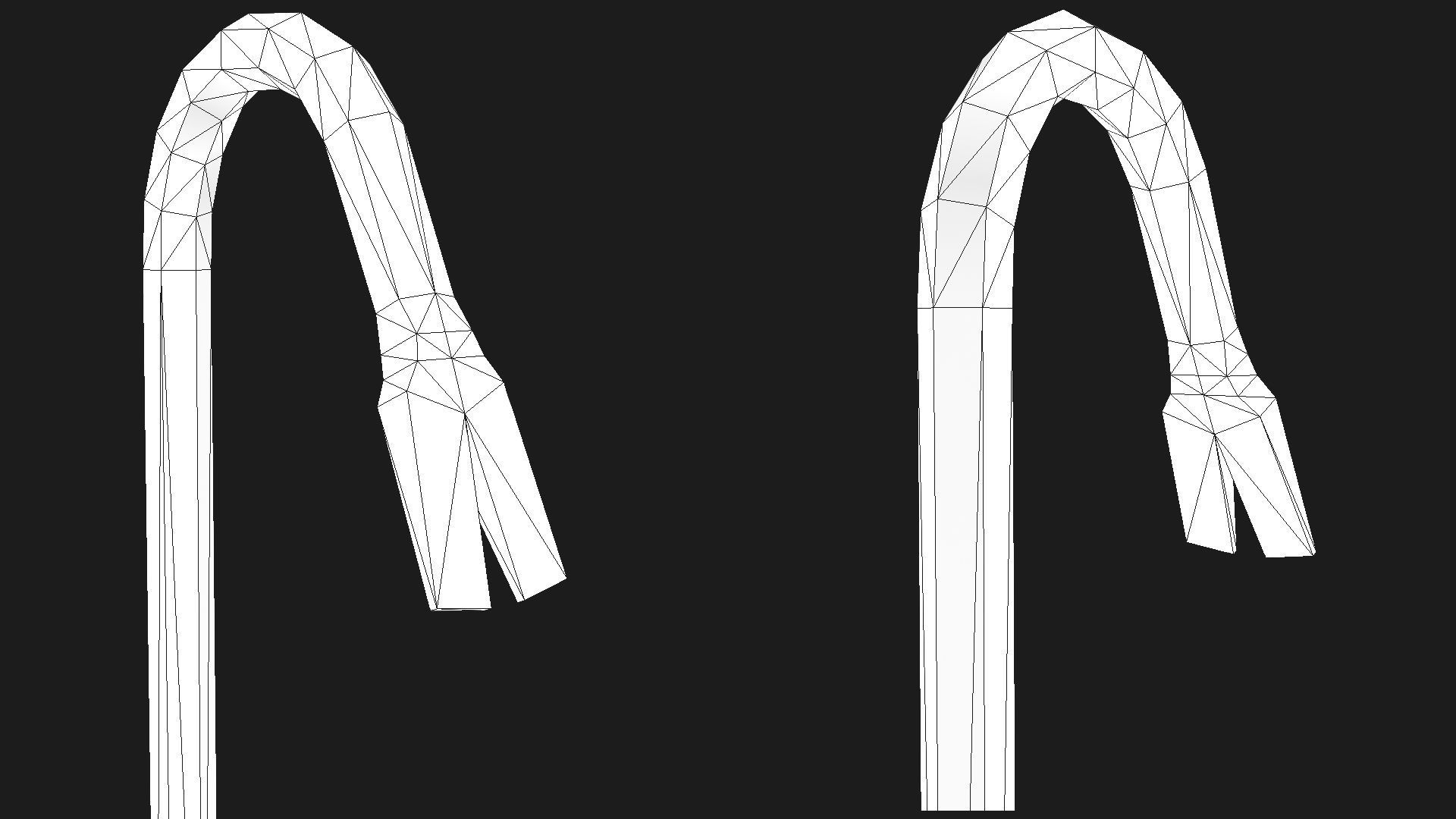 3D model Crowbar PBR pair of swords VR / AR / low-poly | CGTrader